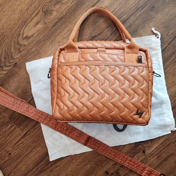 lug | Bags | Lug Vl Jive Crossbody Purse Copper Brown | Poshmark